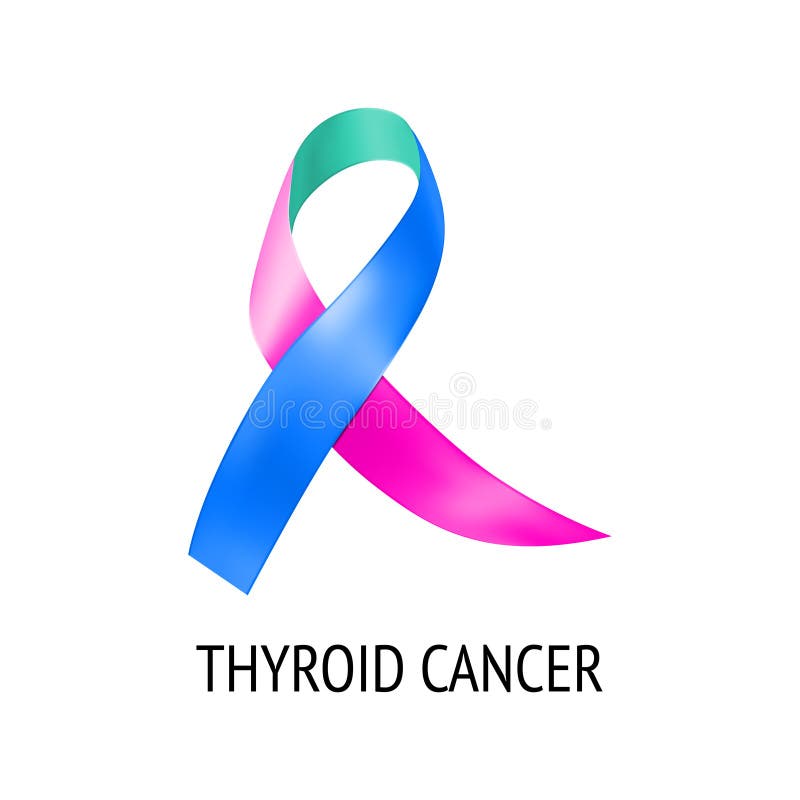 Thyroid Cancer Ribbon Stock Illustrations – 464 Thyroid Cancer Ribbon ...