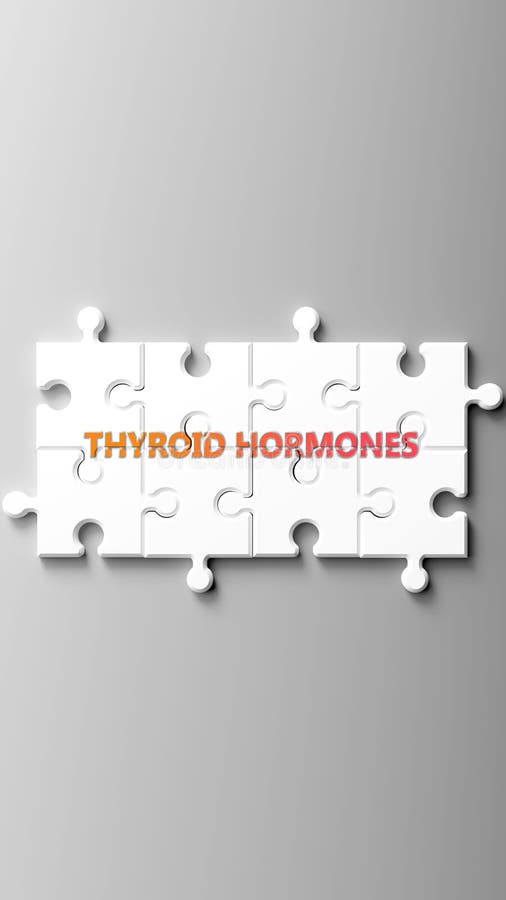 Thyroid Hormones Complex Like a Puzzle - Pictured As Word Thyroid ... Thyroid Hormones Complex Like a Puzzle - Pictured As Word Thyroid ...