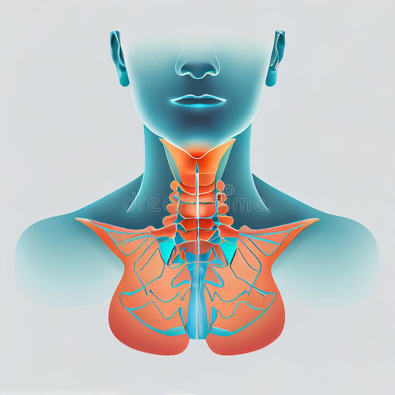 Thyroid Organ, Hyperthyroidism and Hypothyroidism, Health Issues ...