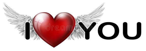 Ti amo iscrizione illustrazione di stock. Illustrazione di simbolo ...