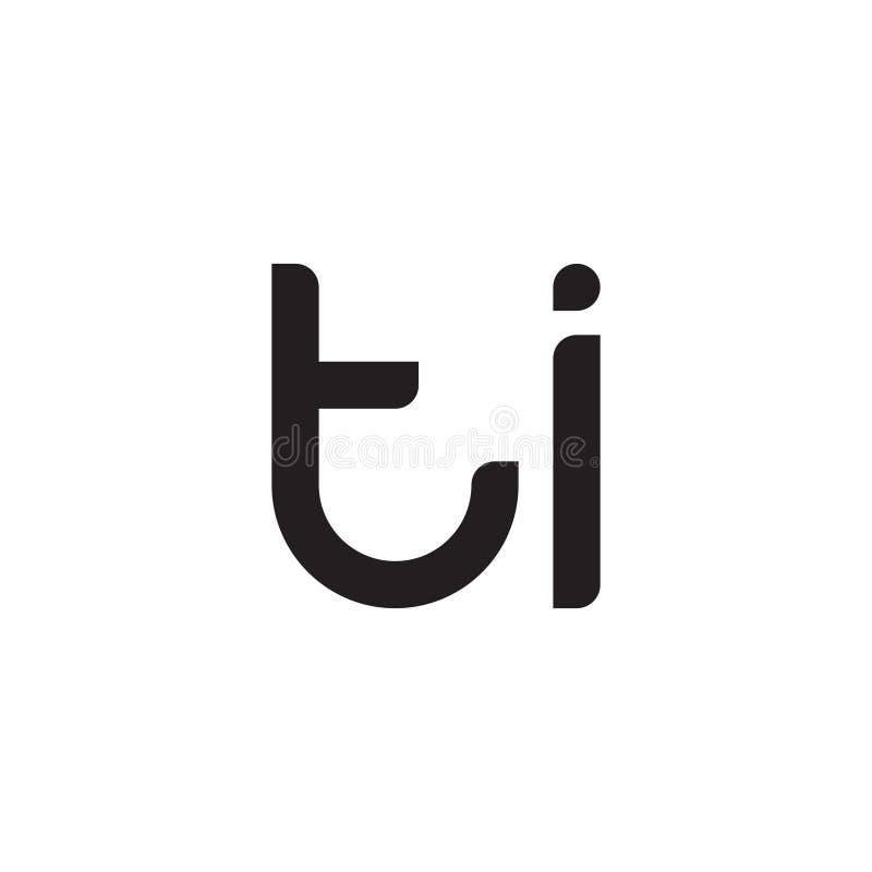 Ti Initial Letter Vector Logo Icon Stock Vector - Illustration of clean ...