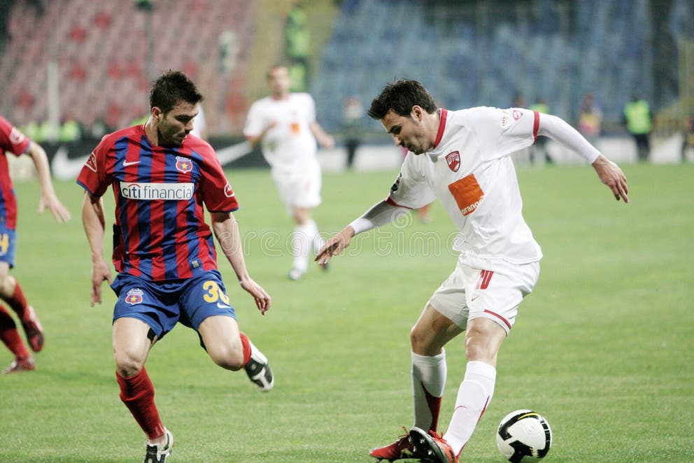 Tiago Gomez and Cristea editorial image. Image of ball - 9691435