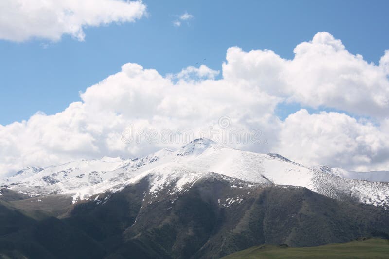 Tian Shan (Sky Mountain) stock image. Image of glacier - 10509071