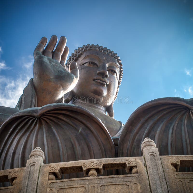 Tian Tan Buddha stock photo. Image of attraction, tian - 188270702