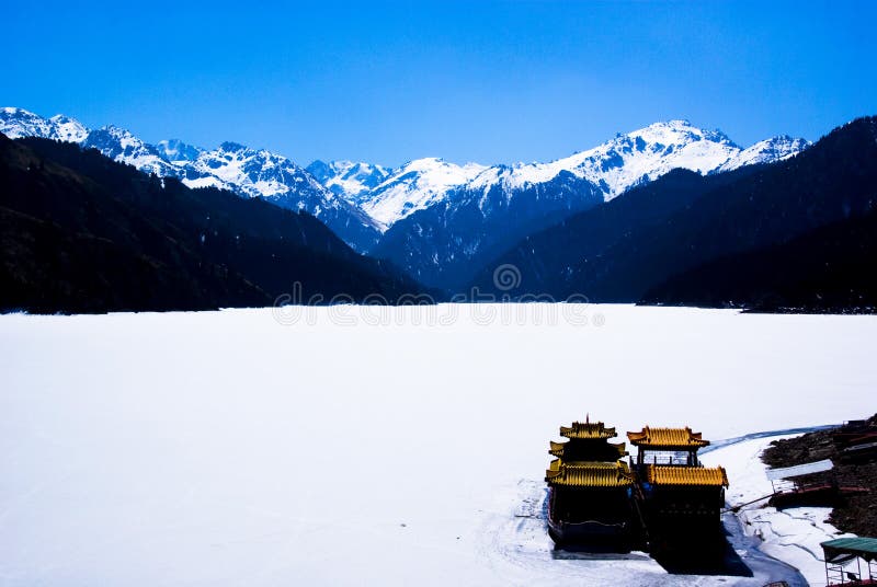 Tianshan Mountain stock photo. Image of mountain, lakes - 6981412