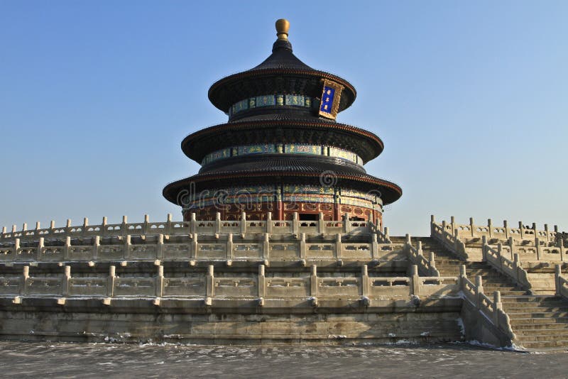 Tiantan Park stock photo. Image of magnificent, history - 12617588