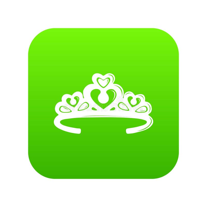 Tiara Crown Icons Set 9 Color Collection Stock Vector - Illustration of ...