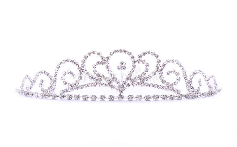 Tiara on a White Background Stock Photo - Image of queen, corona: 206758720