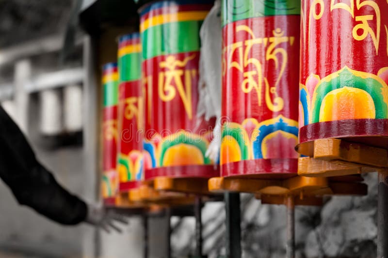 Tibean prayers stock image. Image of serenity, peaceful - 12904709