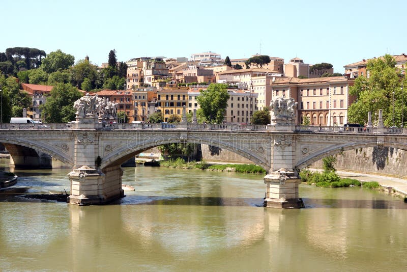 The Tiber River Rome Italy editorial stock image. Image of river - 54500569