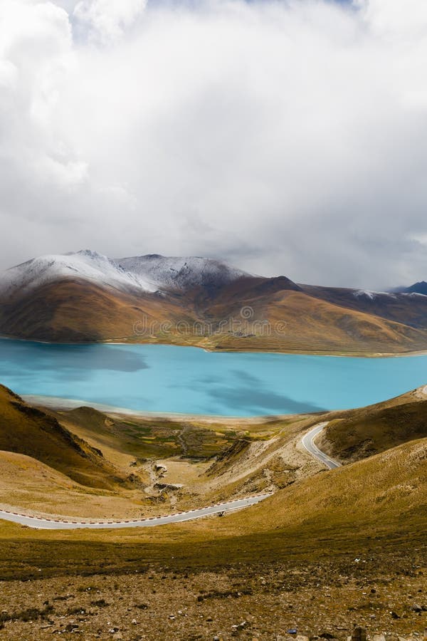 Tibet landscape stock photo. Image of beauty, asian, cloudscape - 22450586