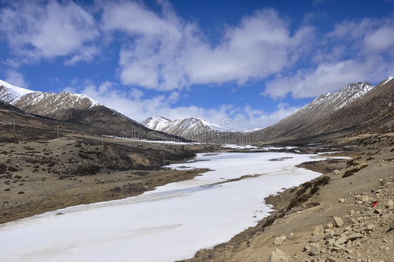 Tibet Landscape stock image. Image of wilderness, travel - 27036637