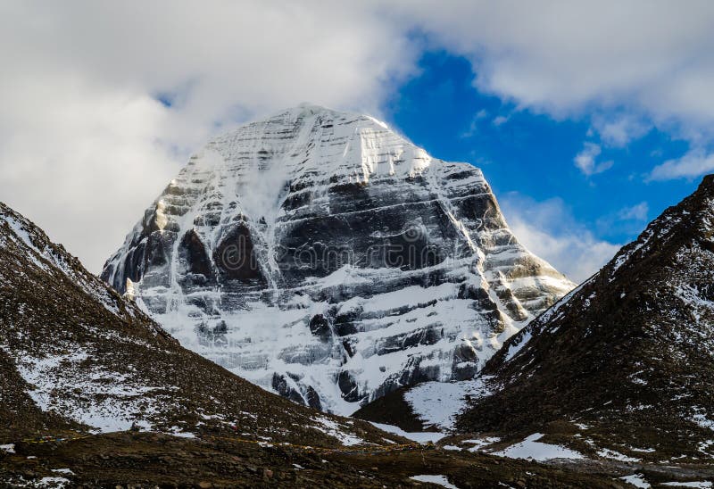 Tibet. Mount Kailash stock photo. Image of mountain, mount - 42010316