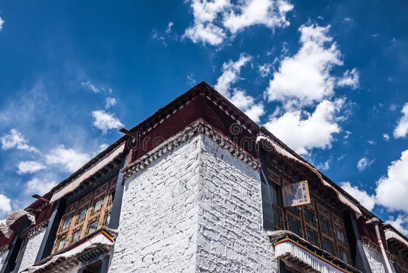 Tibetan Architecture stock photo. Image of holy, plain - 59483716