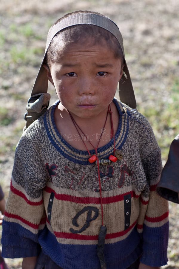 Tibetan boy, Nepal editorial photo. Image of children - 48788806