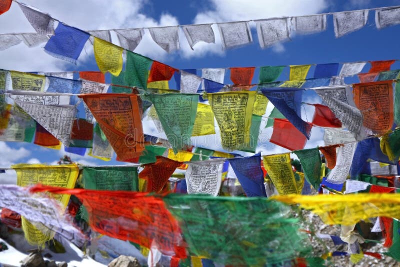 Tibetan prayer flags stock photo. Image of buddhism, buddhist - 4717456