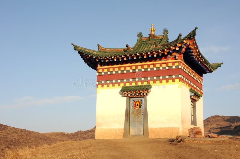 Tibetan lamasery stock image. Image of china, lamaism - 18700049