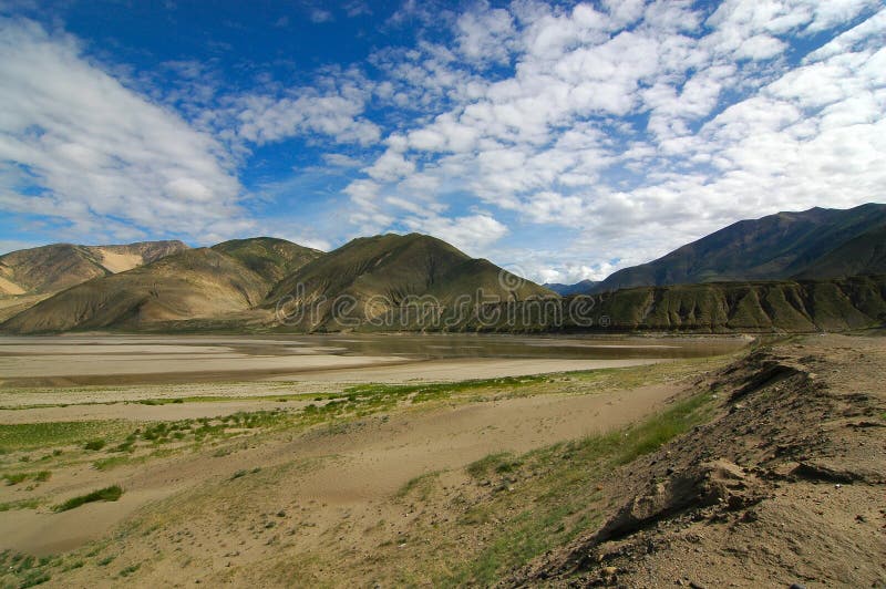 Tibetan Landscape stock photo. Image of china, mountain - 1095092