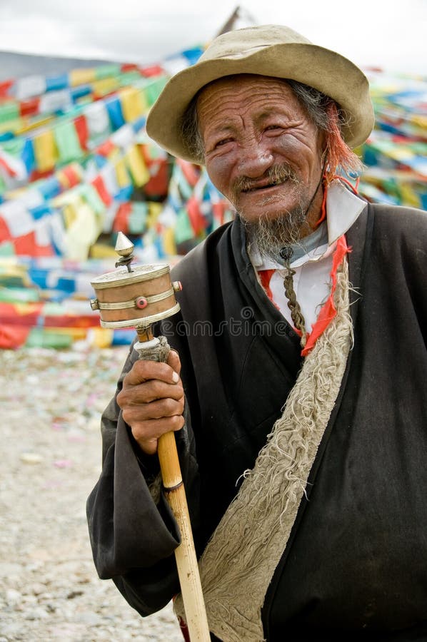 Tibetan Male Model
