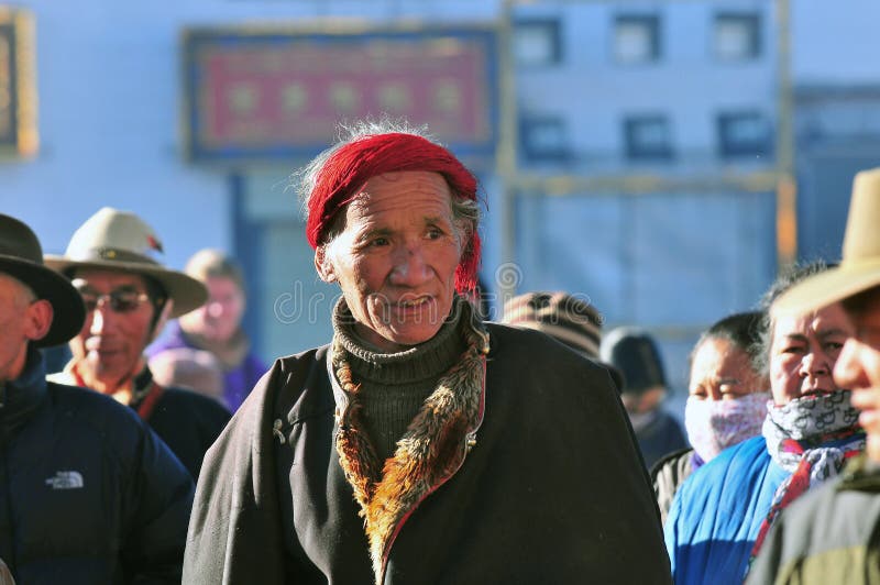 Tibetan men editorial photography. Image of religious - 56047552