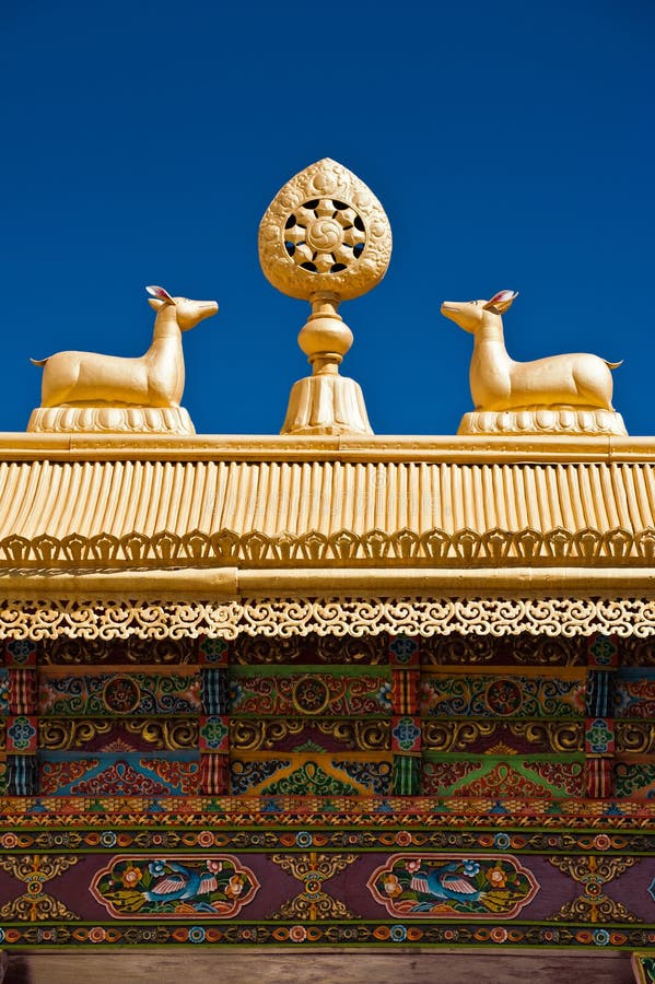 Tibetan Monastery Gates stock image. Image of ladakh - 27695883