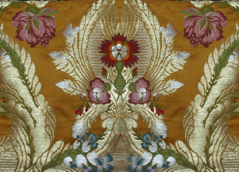 Tibetan floral textiles stock photo. Image of textiles - 12855750