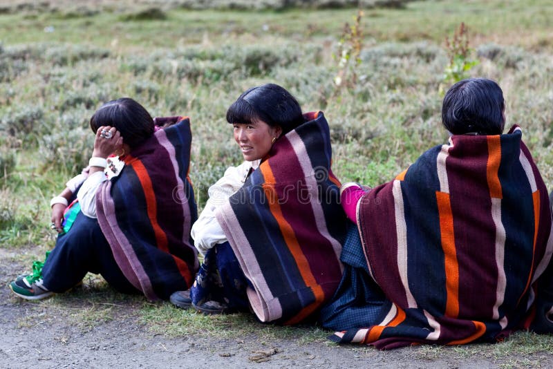 Tibetan Women in Dolpo, Nepal Editorial Photography - Image of dolpo ...