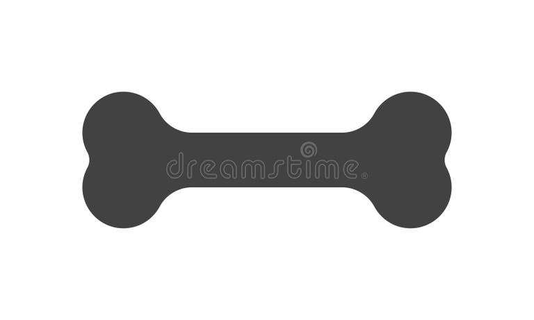 Tibia Bone Icon Flat Vector Illustration Stock Vector - Illustration of ...