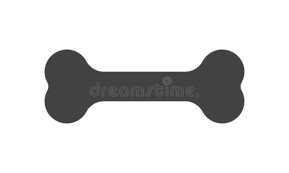 Tibia Bone Icon Flat Vector Illustration Stock Vector - Illustration of ...