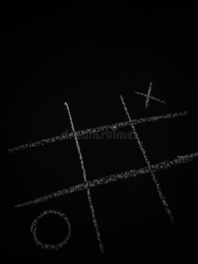 Tic Tac Toe Game Wallpaper for Fun and Entertainment Stock Image ...