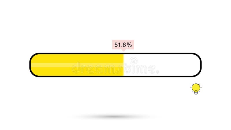 Progress Bar Animation Emoji Mood Loading and Emotion Sad Face in ...