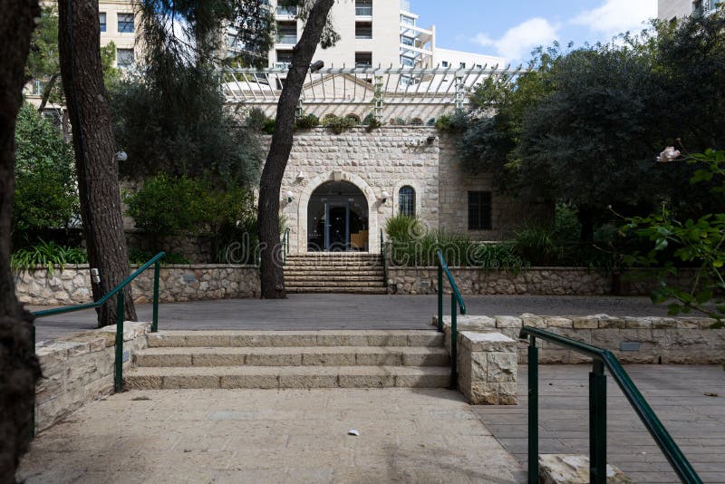 At Ticho House in Jerusalem Editorial Photo - Image of ticho, city ...