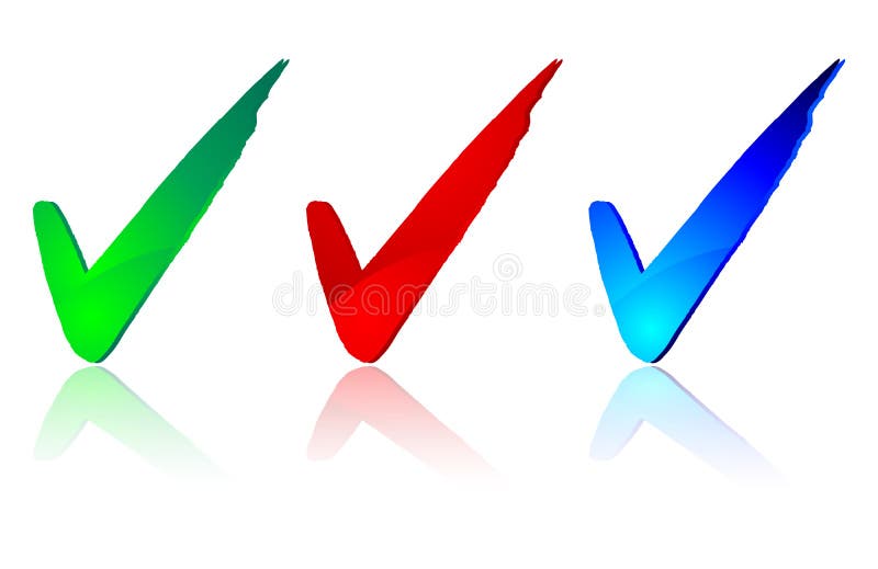 Tick stock vector. Illustration of choose, mark, succeed - 8593199