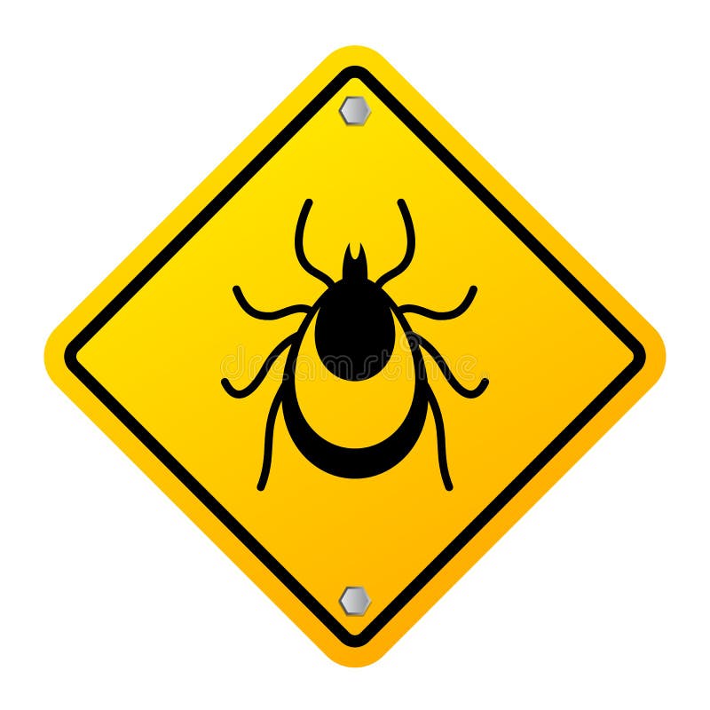 Chigger and Tick Vector Icon Stock Vector - Illustration of danger ...