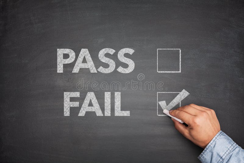 Pass or Fail stock photo. Image of detail, guess, score - 10407356