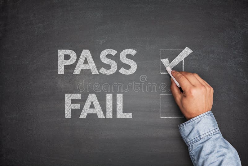 Pass or Fail stock photo. Image of detail, guess, score - 10407356