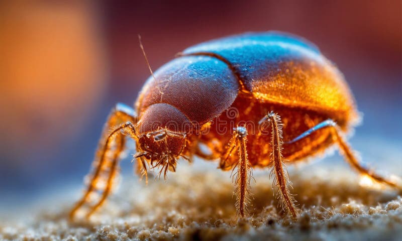 Tick Close Up Insect. Selective Focus Stock Image - Image of pest ...