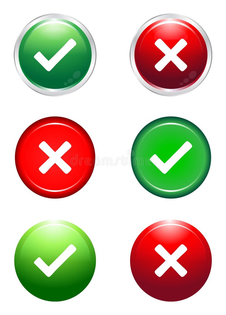 Tick Buttons Stock Illustrations – 8,021 Tick Buttons Stock ...