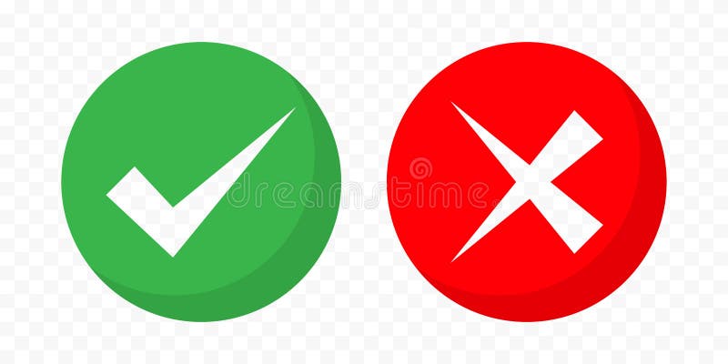Cross Tick Png Icon