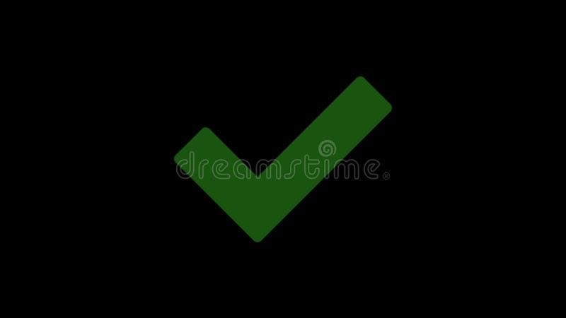 Tick and Cross Signs. Transparent Background with Alpha Channel. False ...