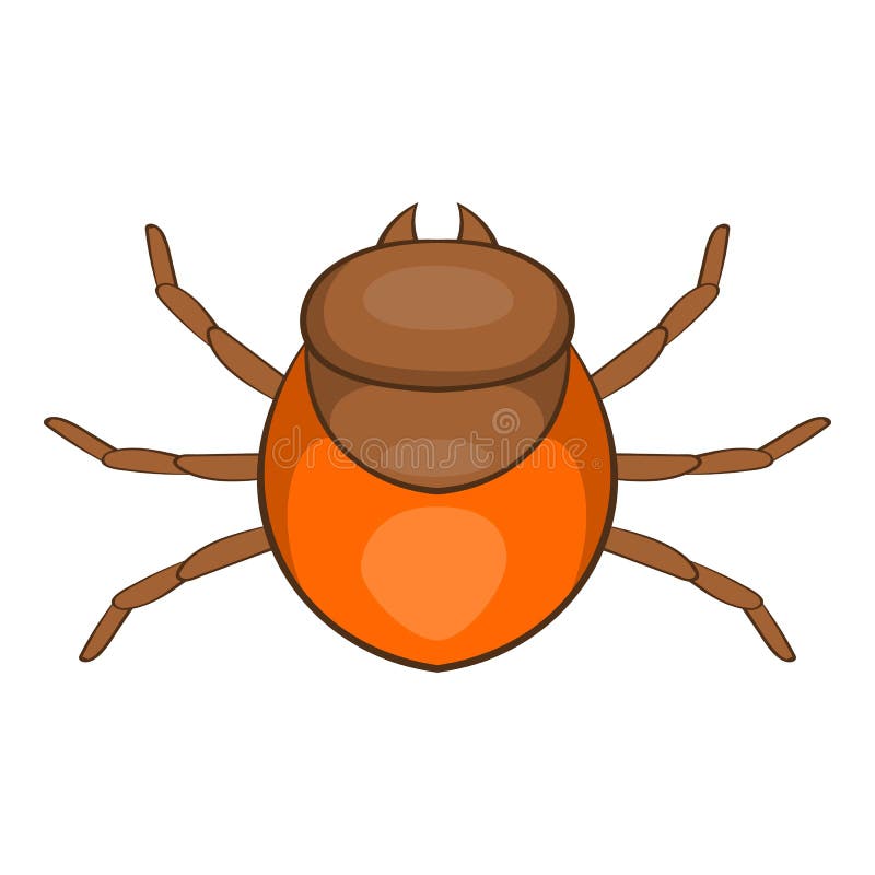 Tick icon, cartoon style stock vector. Illustration of object - 79412120