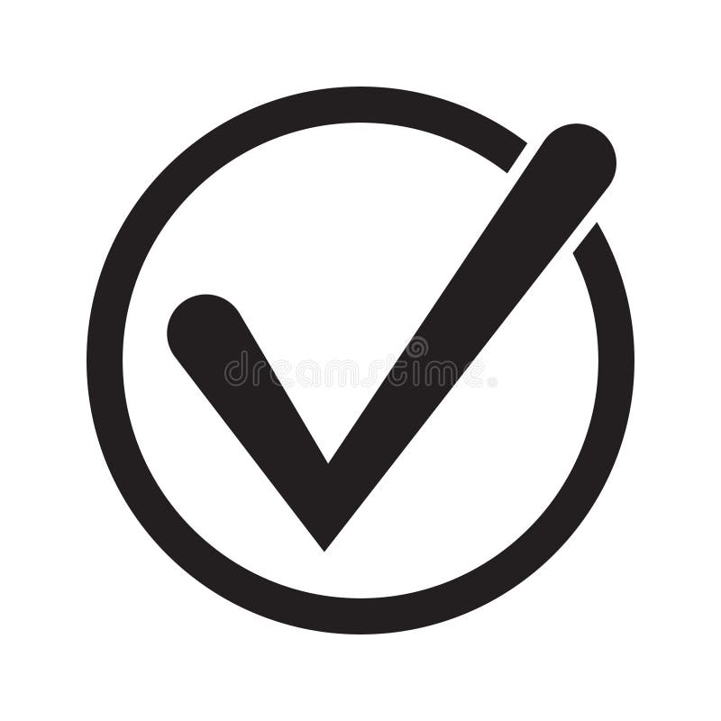 Flat Square Check Mark Green Icon, Button. Tick Symbol Isolated On ... Flat Square Check Mark Green Icon, Button. Tick Symbol Isolated On ...
