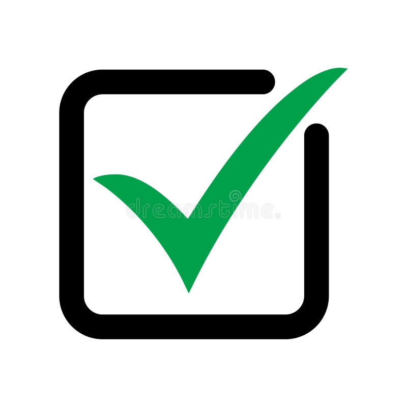 Tick Icon Vector Symbol, Checkmark Isolated on White Background ... Tick Icon Vector Symbol, Checkmark Isolated on White Background ...