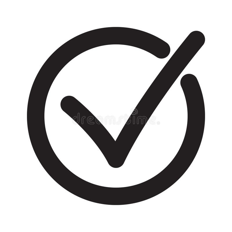 Correct Sign Shape Diamond Art Illustration Stock Illustration ...