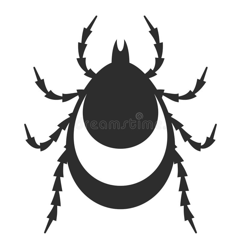 Tick Insect stock illustration. Illustration of icon - 55134891