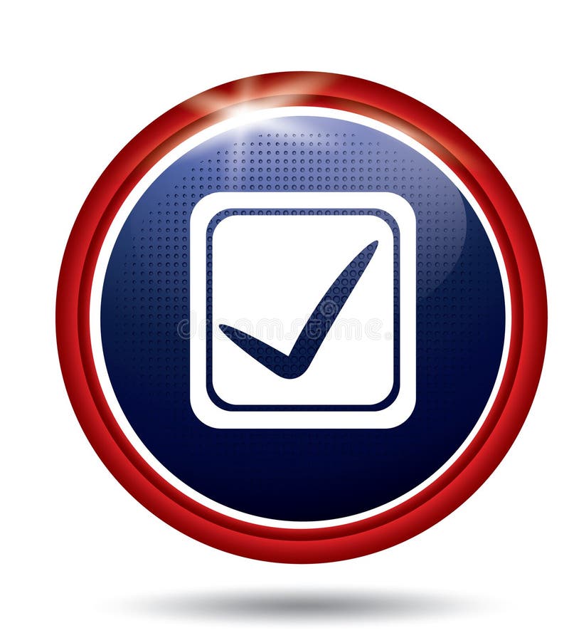 Tick Mark. Vector Illustration Decorative Design Stock Vector ...