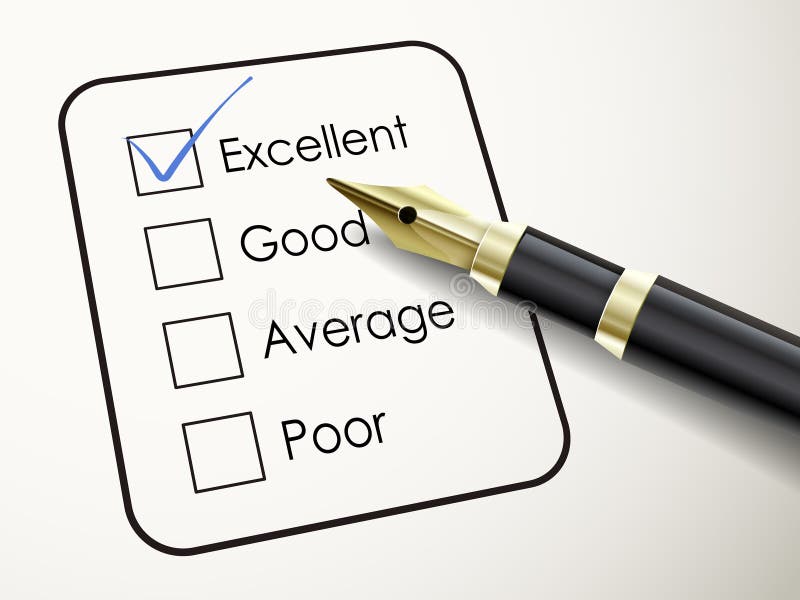 Excellent Check Mark stock vector. Illustration of answering - 16674477