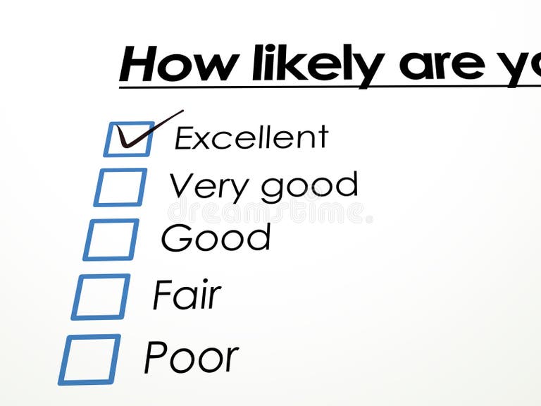 Tick Placed in Excellent Check Box Stock Vector - Illustration of close ...