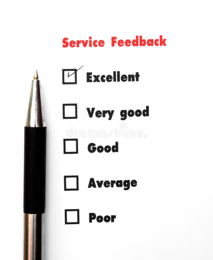 Tick Placed You Select Choice. Excellent,very Good,good,average Stock ...