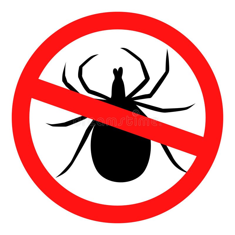 Tick protection icon stock vector. Illustration of vector - 230747185